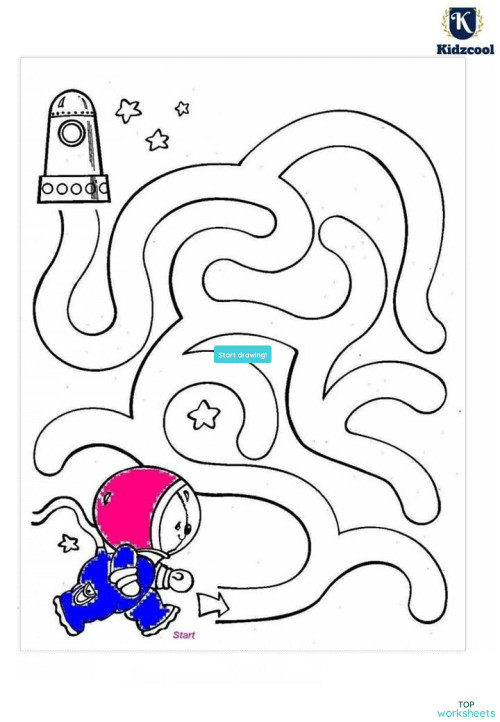 Maze: interactive worksheets and online exercises | TopWorksheets