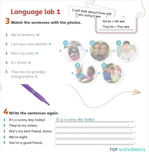 English Code 2 Grammar book (tobe). Interactive worksheet | TopWorksheets
