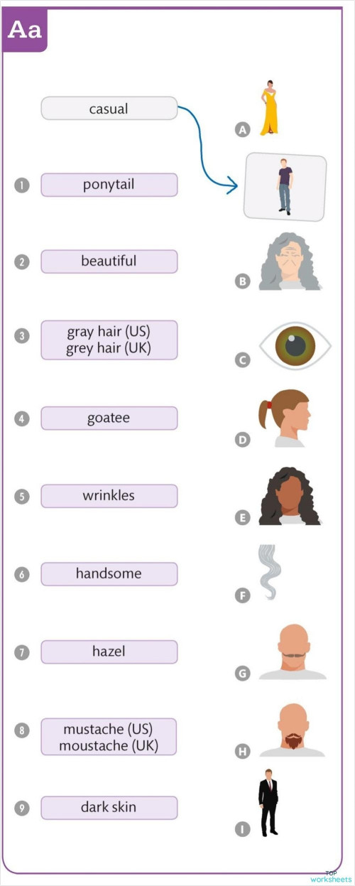 appearance. Interactive worksheet | TopWorksheets