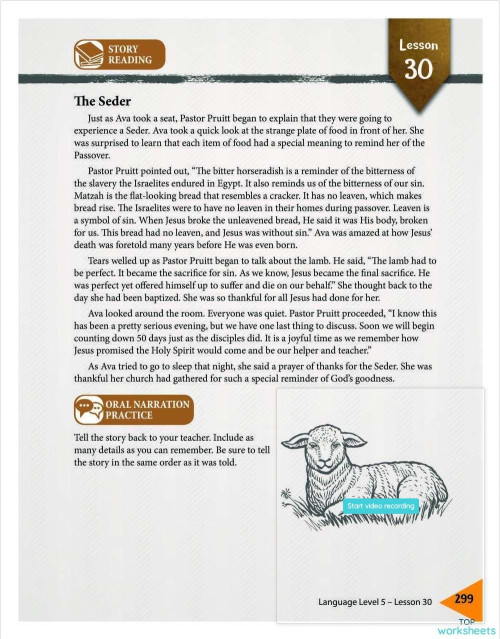 Story Telling: interactive worksheets and online exercises | TopWorksheets