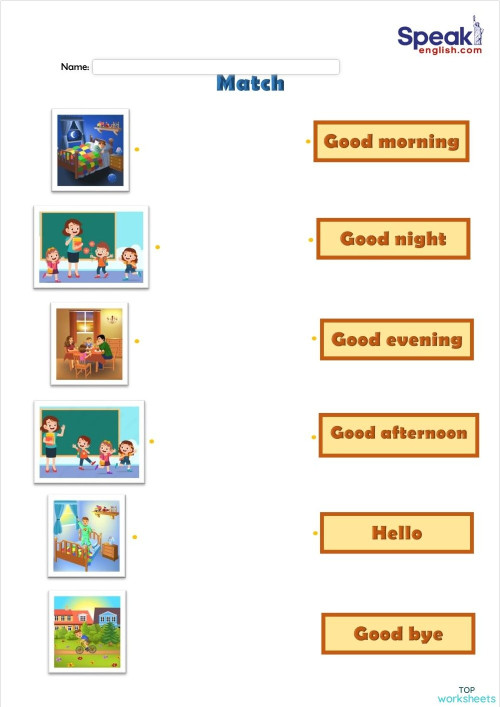 Kids 1 - Exam. Interactive worksheet | TopWorksheets