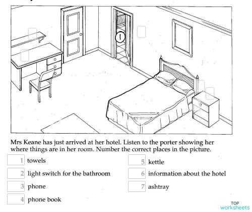 Listening comprehension: interactive worksheets and online exercises ...