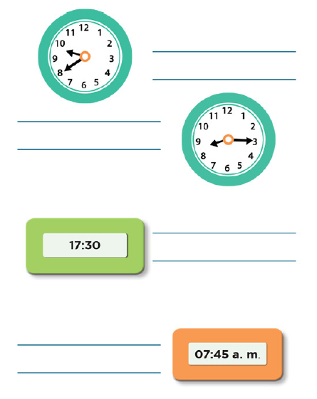 DESAFÍO 21 AL COMPÁS DEL RELOJ. Ficha interactiva | TopWorksheets