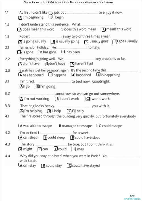 You-Your-Yours Week 6. Interactive worksheet | TopWorksheets
