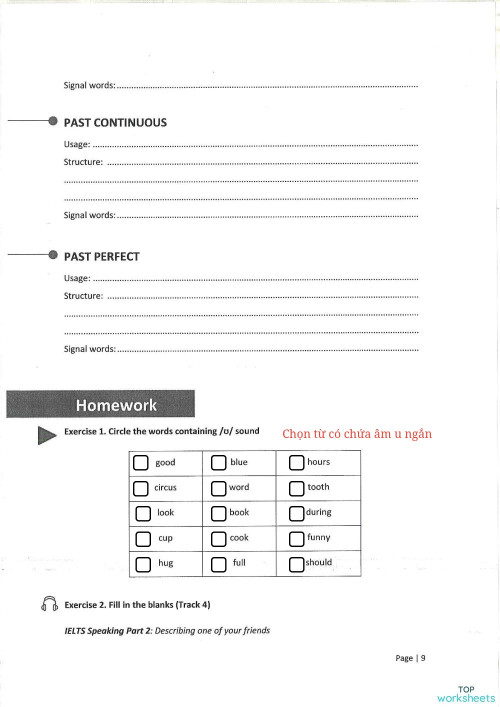 BASIC - HW - UNIT 2. Interactive worksheet | TopWorksheets