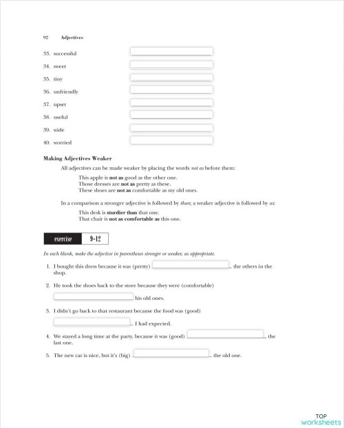 English vocabulary for beginning Esl learners part 5. Interactive ...