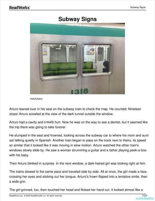 G4 Reading Comp 1. Interactive worksheet | TopWorksheets