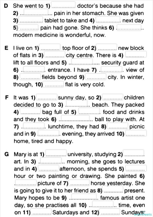 Simple Present. Interactive worksheet | TopWorksheets