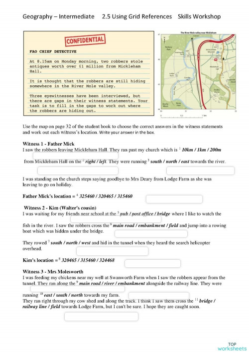 Geography: interactive worksheets and online exercises | TopWorksheets