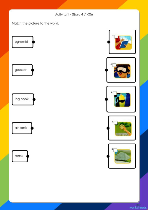 Activity 1 - Story 4 / K06. Interactive worksheet | TopWorksheets