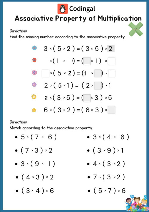 M_G02M10L45_WC02_Properties of Multiplication. Interactive worksheet ...