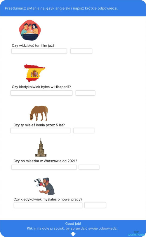 gramar - perfect pyt - 2. Interactive worksheet | TopWorksheets