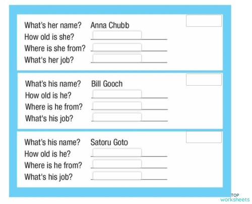 learn to listen question words. Interactive worksheet | TopWorksheets