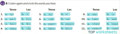 AP1 unit 1 2b. Interactive worksheet | TopWorksheets