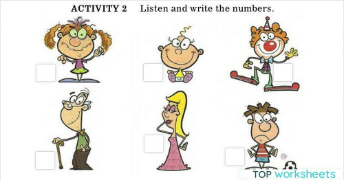 Kid's Box U4 Section 3 Activity 2. Interactive worksheet | TopWorksheets