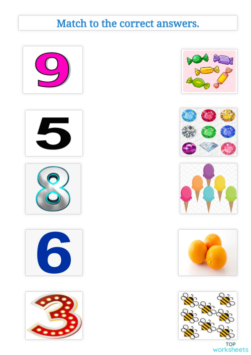 Lesson 1 - Numbers (Mathematics). Interactive worksheet | TopWorksheets