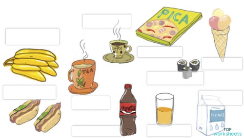 2nd grade September Food. Interactive worksheet | TopWorksheets