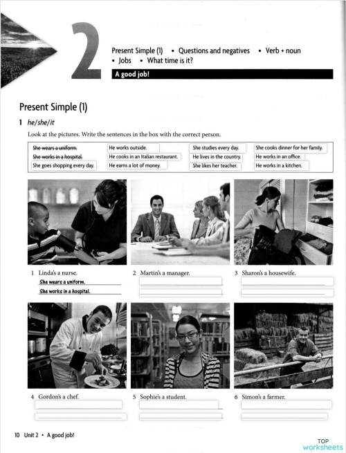 ELEMENTARY 02-PRACTICE 01. Interactive worksheet | TopWorksheets