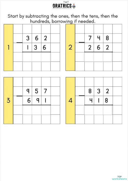 Grade 3 22 2. Interactive worksheet | TopWorksheets