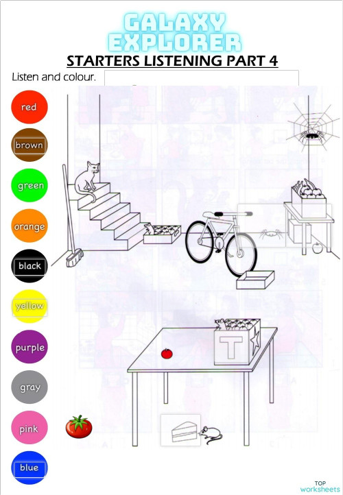 Listening 4.5. Interactive worksheet | TopWorksheets