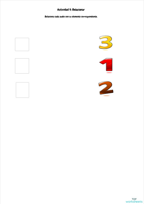 Actividad 9: Relacionar elementos multimedia. Ficha interactiva ...