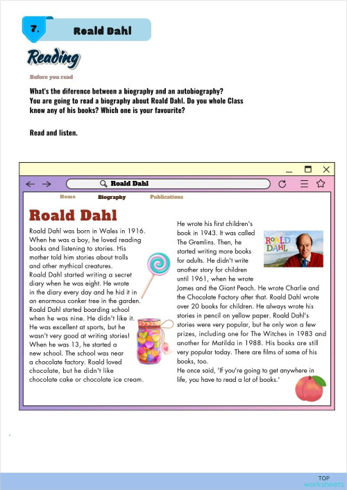 Reading Comprehension Placement Test