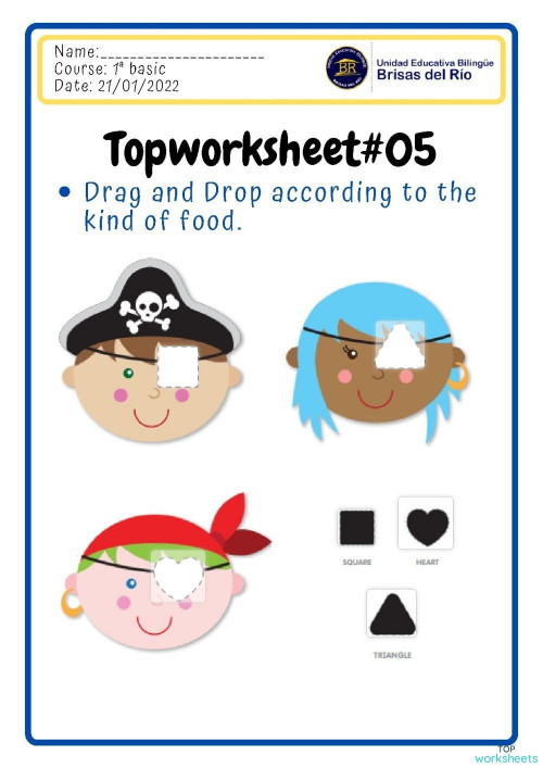 Topworksheet#05:2022-01-21. Interactive worksheet | TopWorksheets