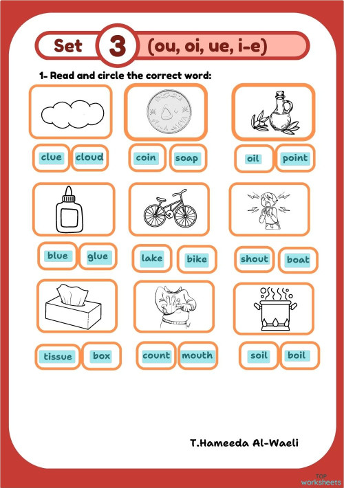 phonics unit 3 grade 2. Interactive worksheet | TopWorksheets