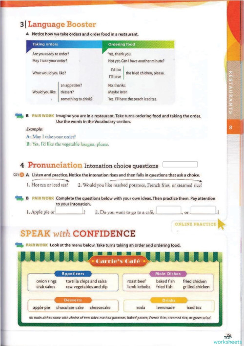 Speaking: interactive worksheets and online exercises | TopWorksheets