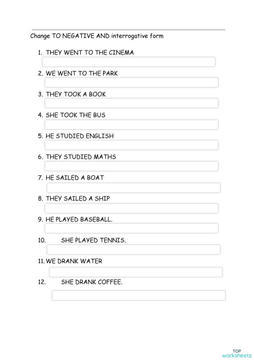 MOVERS 4.. PRACTICE. Ficha interactiva | TopWorksheets