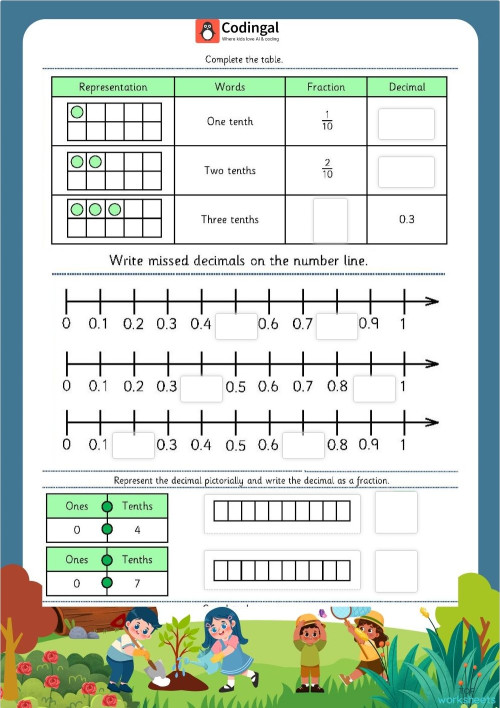 M_G03M20L45_WA01_Count_in_tenths_3. Interactive worksheet | TopWorksheets