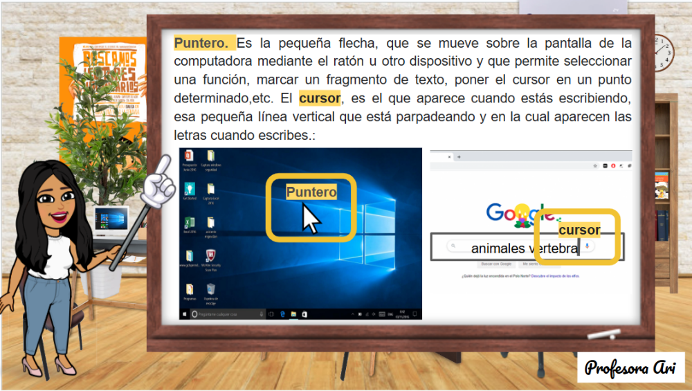Escritorio de windows elementos. Ficha interactiva | TopWorksheets