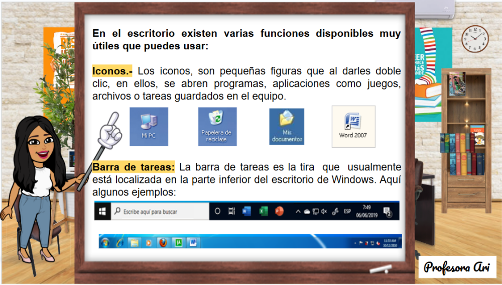 Escritorio de windows elementos. Ficha interactiva | TopWorksheets