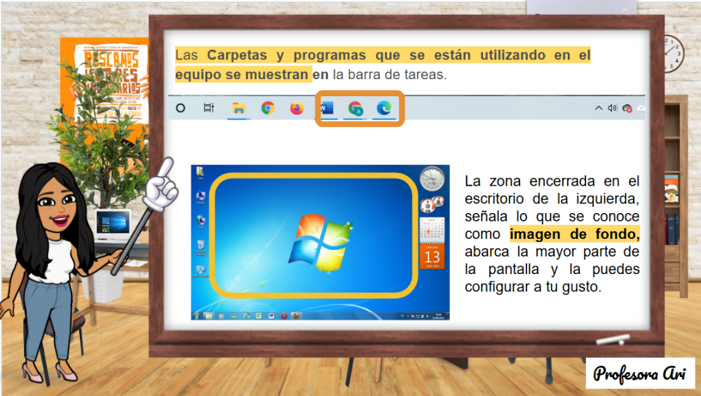 Escritorio de windows elementos. Ficha interactiva | TopWorksheets