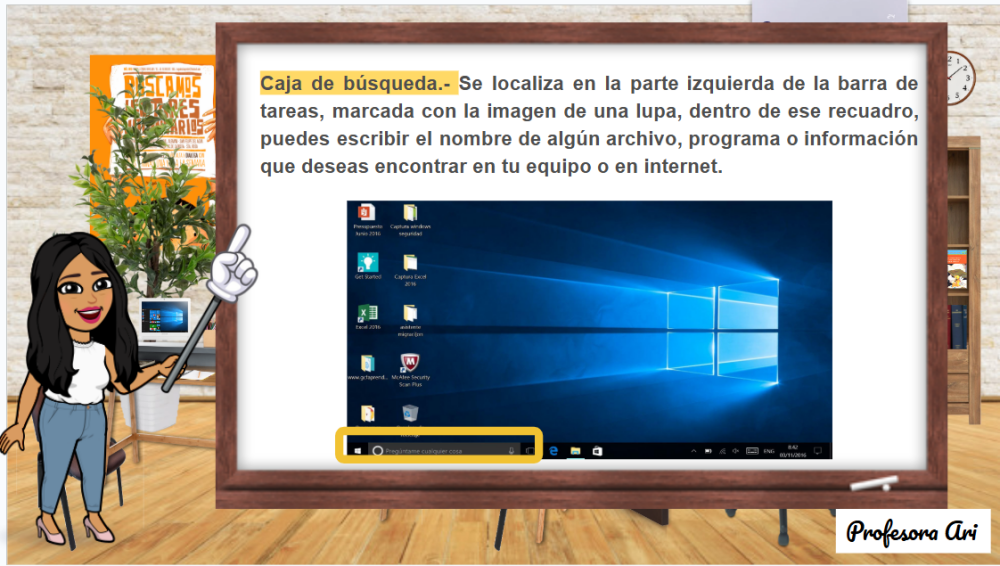Escritorio de windows elementos. Ficha interactiva | TopWorksheets