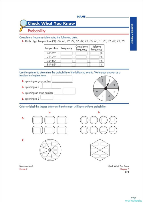 Statistics; Average. Interactive worksheet | TopWorksheets