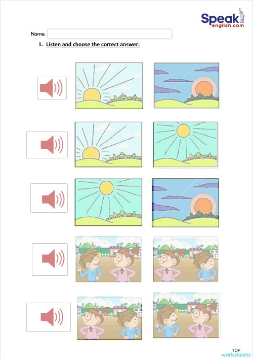 KIDS 02 - Exam. Interactive worksheet | TopWorksheets