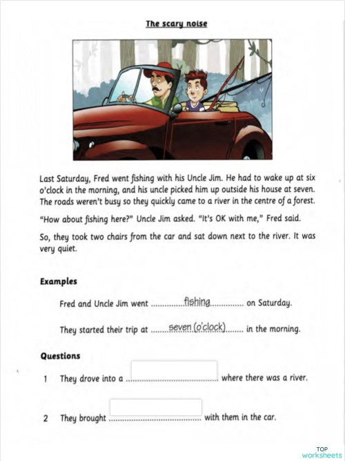 Reading: Personal information. Interactive worksheet | TopWorksheets