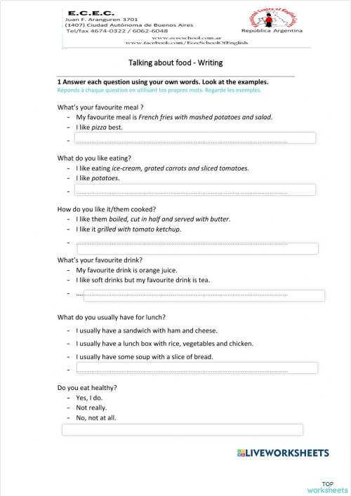 Venn Diagram. Interactive worksheet | TopWorksheets