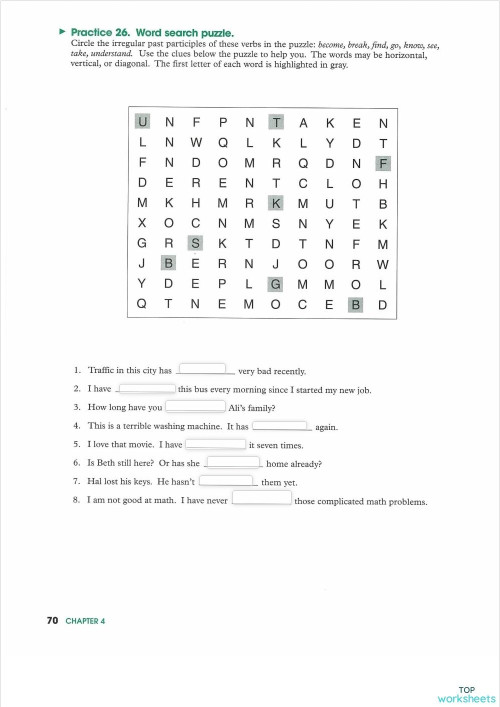 Azar- Workbook Fundamentals of English Grammar B1 part 5. Interactive ...