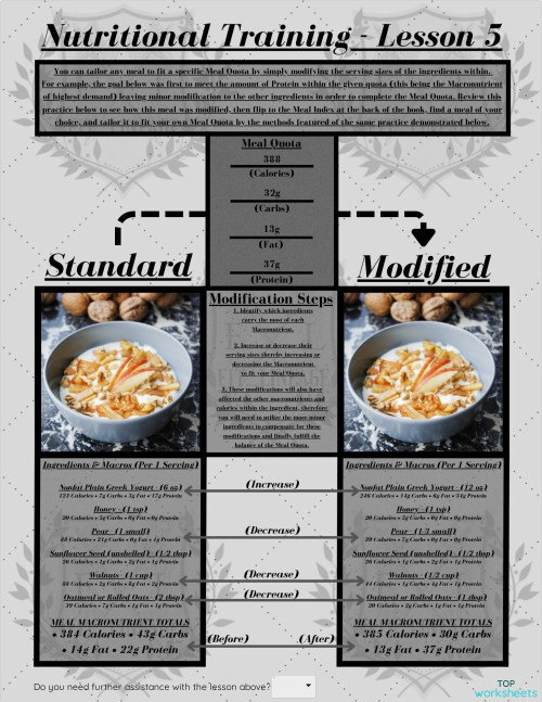 Lesson 1: Metabolism. Interactive worksheet | TopWorksheets