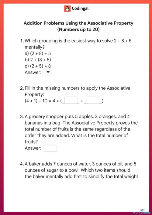 M_G02M09L42_WC03_Solving_Addition_Problems_Using_the_Associative_Property_. Interactive ...