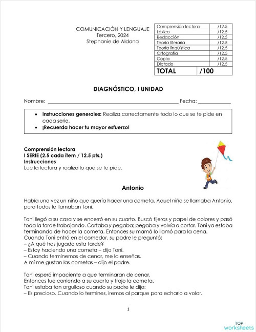 Diptongos e hiatos: fichas interactivas y ejercicios online | TopWorksheets
