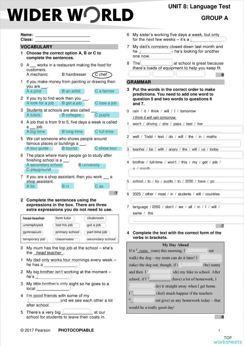 Capital letters. Interactive worksheet | TopWorksheets