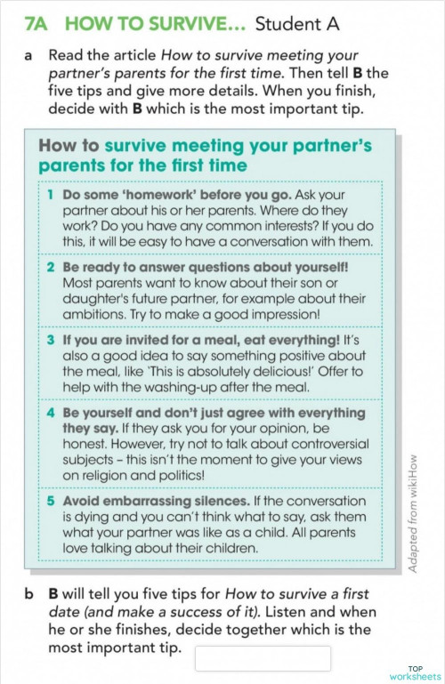 Azure / QR / 6A / Student 1. Interactive worksheet | TopWorksheets