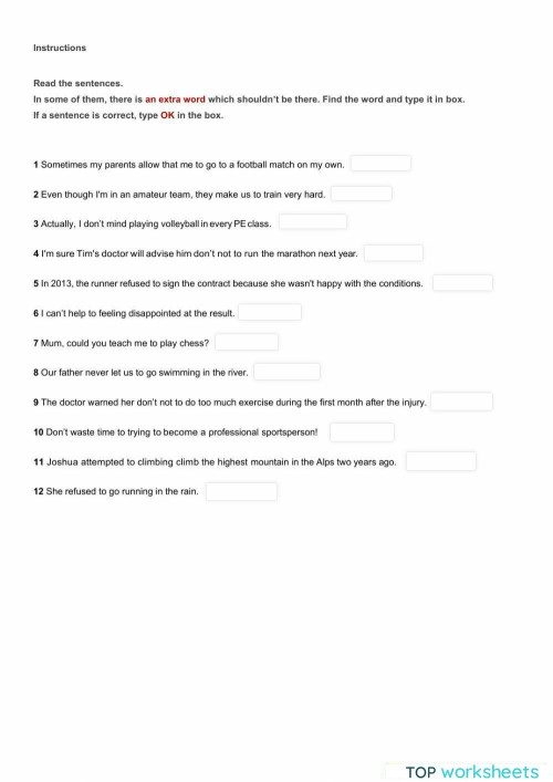 Focus 3 Unit 2 Exercise 2 Interactive Worksheet TopWorksheets Focus 3 Unit 2 Exercise 2 Interactive Worksheet TopWorksheets