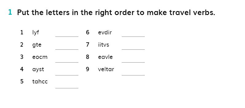 UNIT 18 VOCABULARY AND LISTENING PAGE 78. Interactive worksheet ...