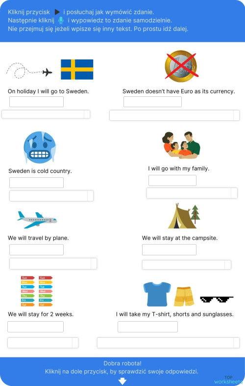 Interactive worksheets and online exercises in poland | TopWorksheets