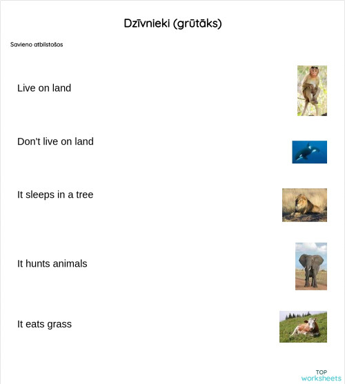 over\across\around. Interactive worksheet | TopWorksheets