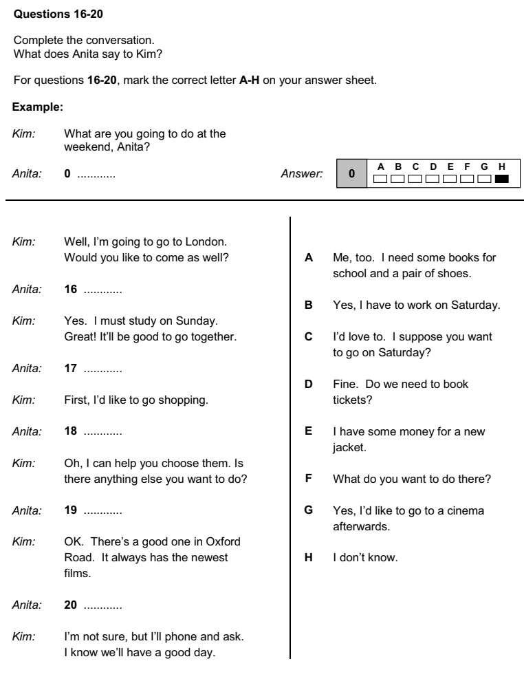 READING-WRITING SAMPLE TEST 1 2004. Interactive worksheet | TopWorksheets